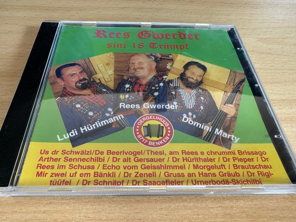 Rees Gwerder – Rees Gwerder - Sini 18 Trümpf (Gebraucht) in Rikon im ...