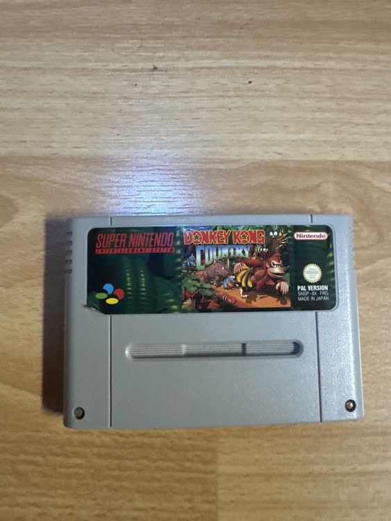 Donkey Kong Country - Super Nintendo SNES - Top Zustand! (Gebraucht) in ...