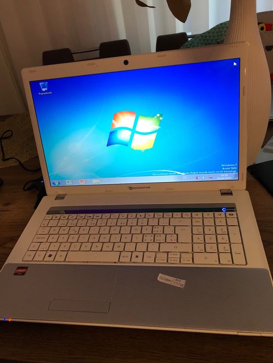 Laptop packard bell 4GB RAM 250 GB HDD | Kaufen auf Ricardo