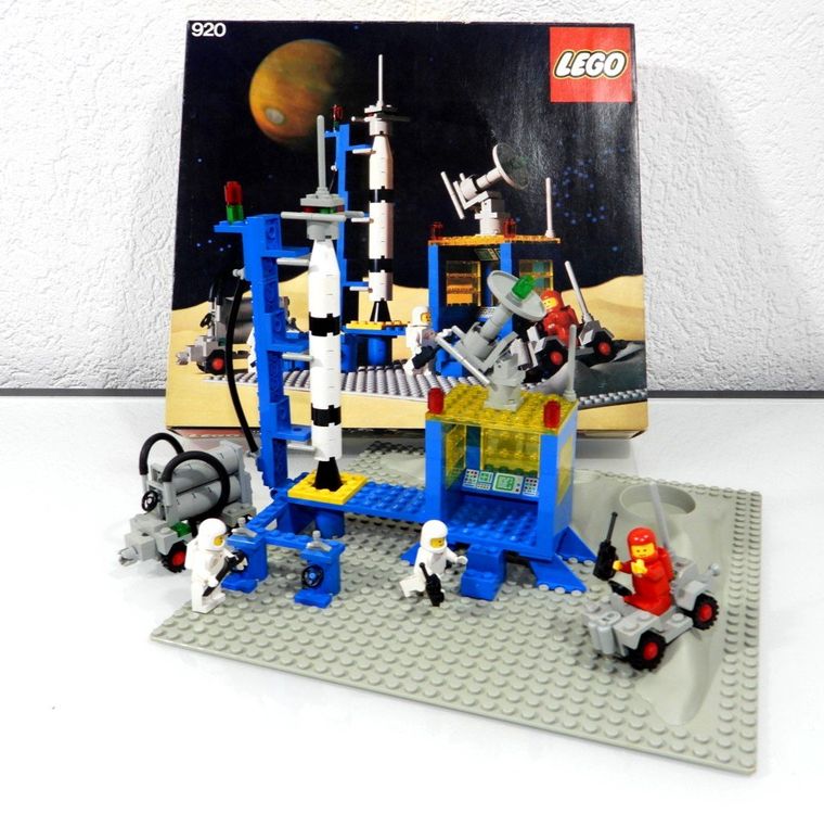 LEGO LEGOLAND CLASSIC SPACE 920 ALPHA-1 ROCKET BASE MIT OVP | Kaufen ...