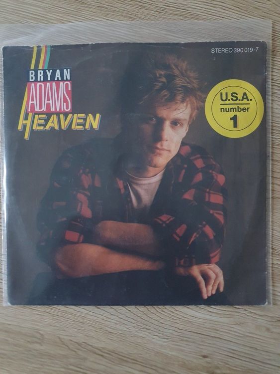 Vinyl Single - Bryan Adams - Heaven (Gebraucht) in Sursee für CHF 5 – mit Lieferung auf Ricardo ...