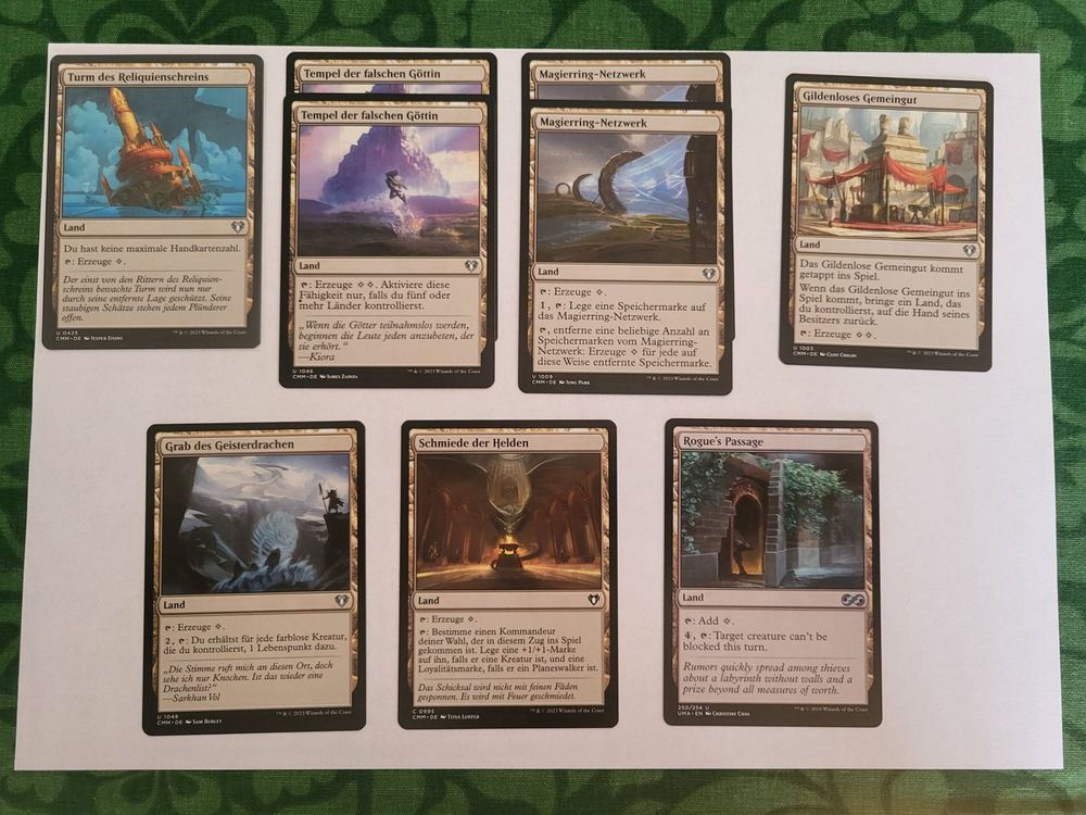 Mtg Länder für COMMANDER | Kaufen auf Ricardo