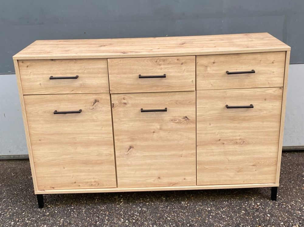 Sideboard aus Holz mit Schubladen, Top Zustand! (Gebraucht) in 4852 ...