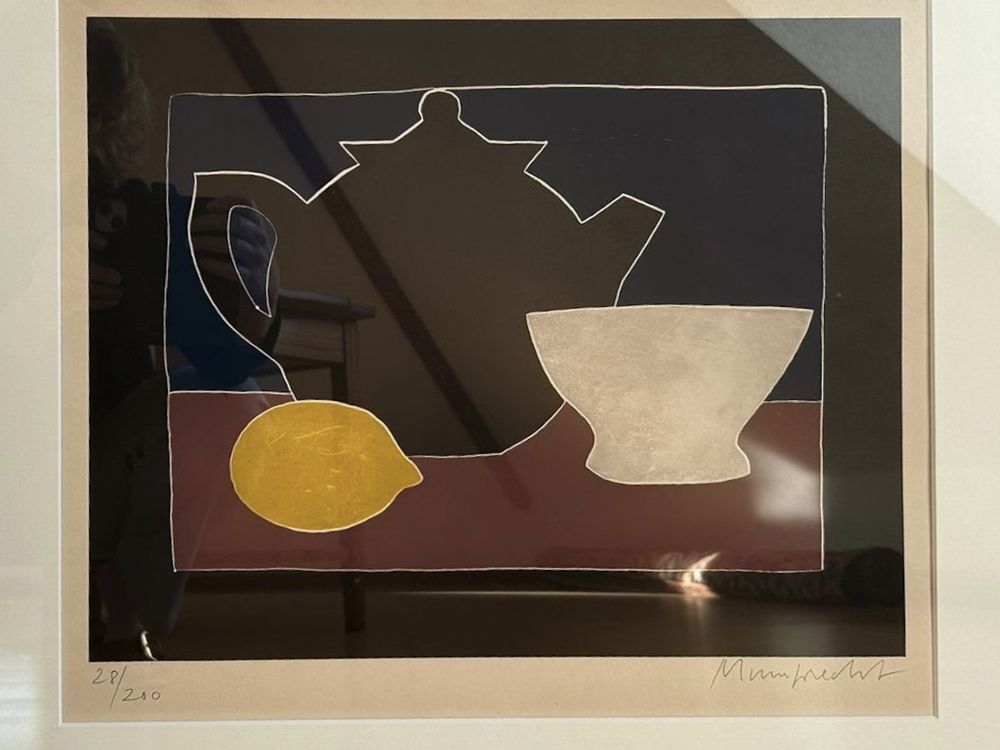 Lithographie von Rudolf Mumprecht, handsigniert, gerahm (Gebraucht) in Bern für CHF 89 – mit ...