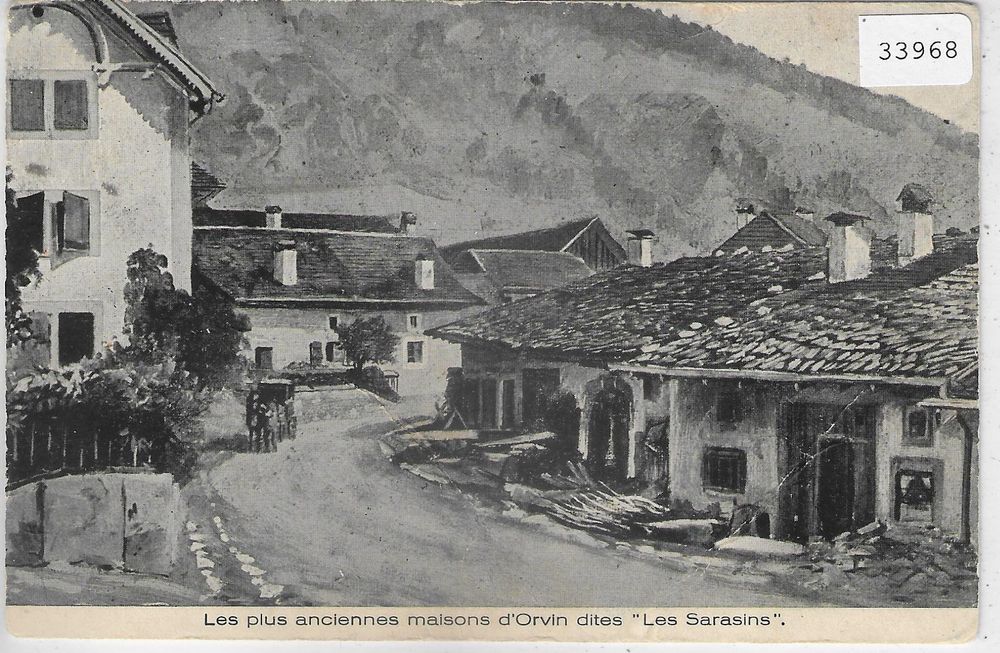 Les plus anciennes maisons d'Orvin dites - Les Sarasins (Defekt) in ...