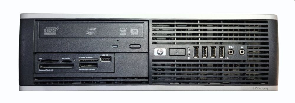 HP PC, Compaq Elite 8000 E8500 SFF Intel CPU, neu aufgesetzt (Gebraucht ...