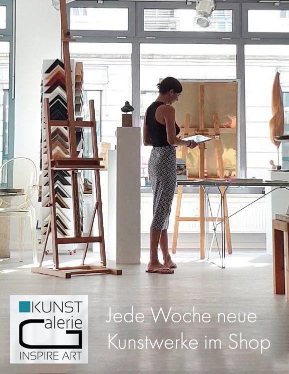 Triptychon Original Gemälde von Dieu "Sunstream" abstrakt (Neu (gemäss Beschreibung)) in Dresden ...