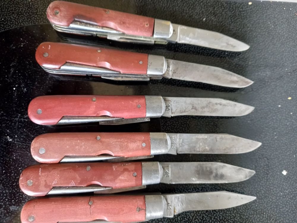 Lot Offizier Messer,antik,5×Wenger und 1×Victorinox | Kaufen auf Ricardo