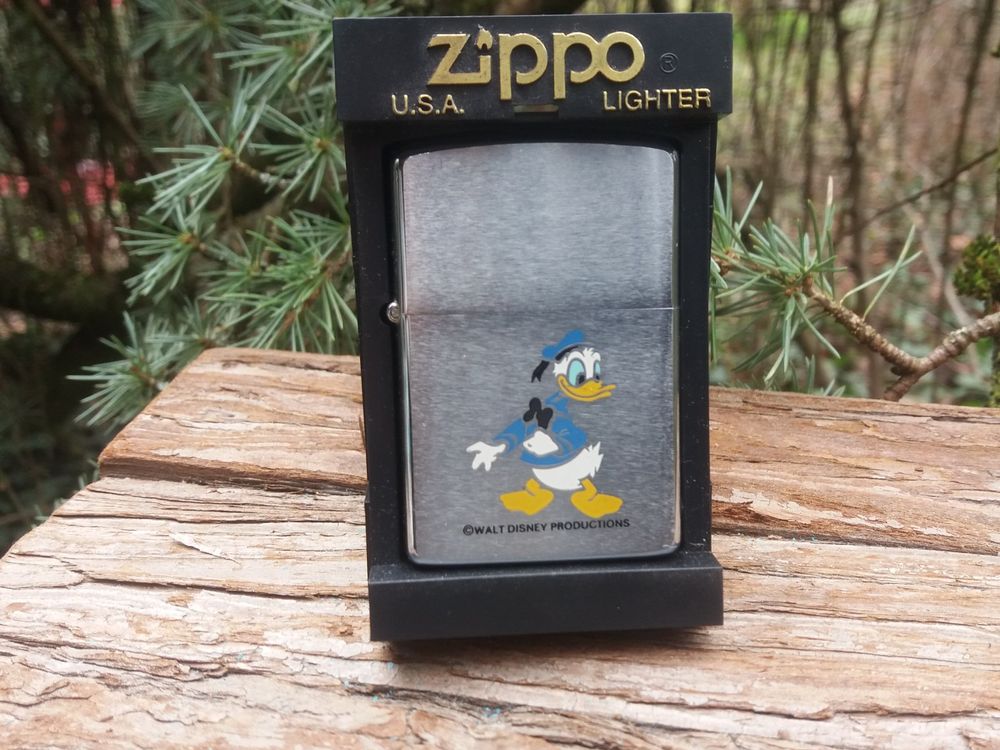 Zippo (Donald Duck) Neuf avec la boite, 1981, Rarissime (Neu und ...