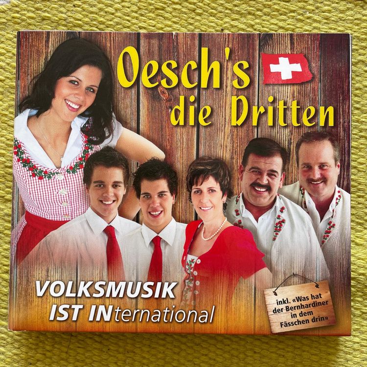 OESCH‘S DIE DRITTEN-VOLKSMUSIK IST INTERNATIONAL (DIGIPACK) (Gebraucht ...