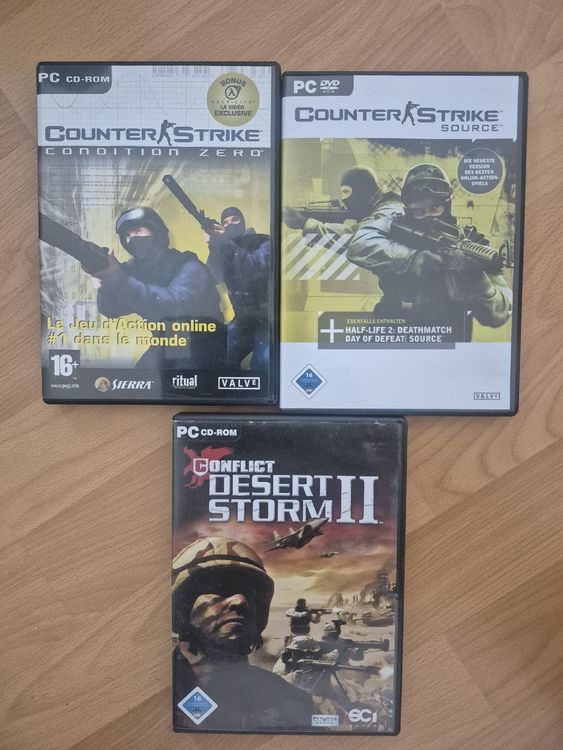 PC Spiele Klassiker: Counter Strike & Conflict, Top Zustand! (Gebraucht ...