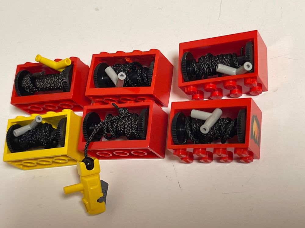 LEGO - 6 Feuerwehrschläuche (Gebraucht) in Gelterkinden für CHF 6 – mit ...