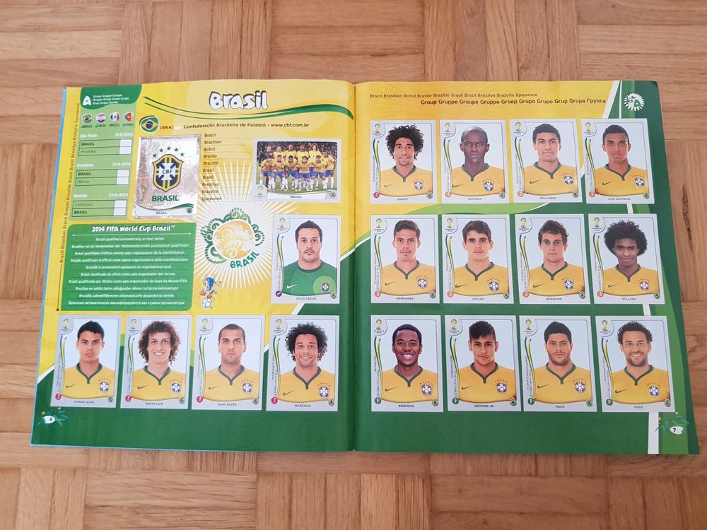 PANINI ALBUM WM 2014 KOMPLETT PERFEKT!!! (Gebraucht) in Münchenstein ...