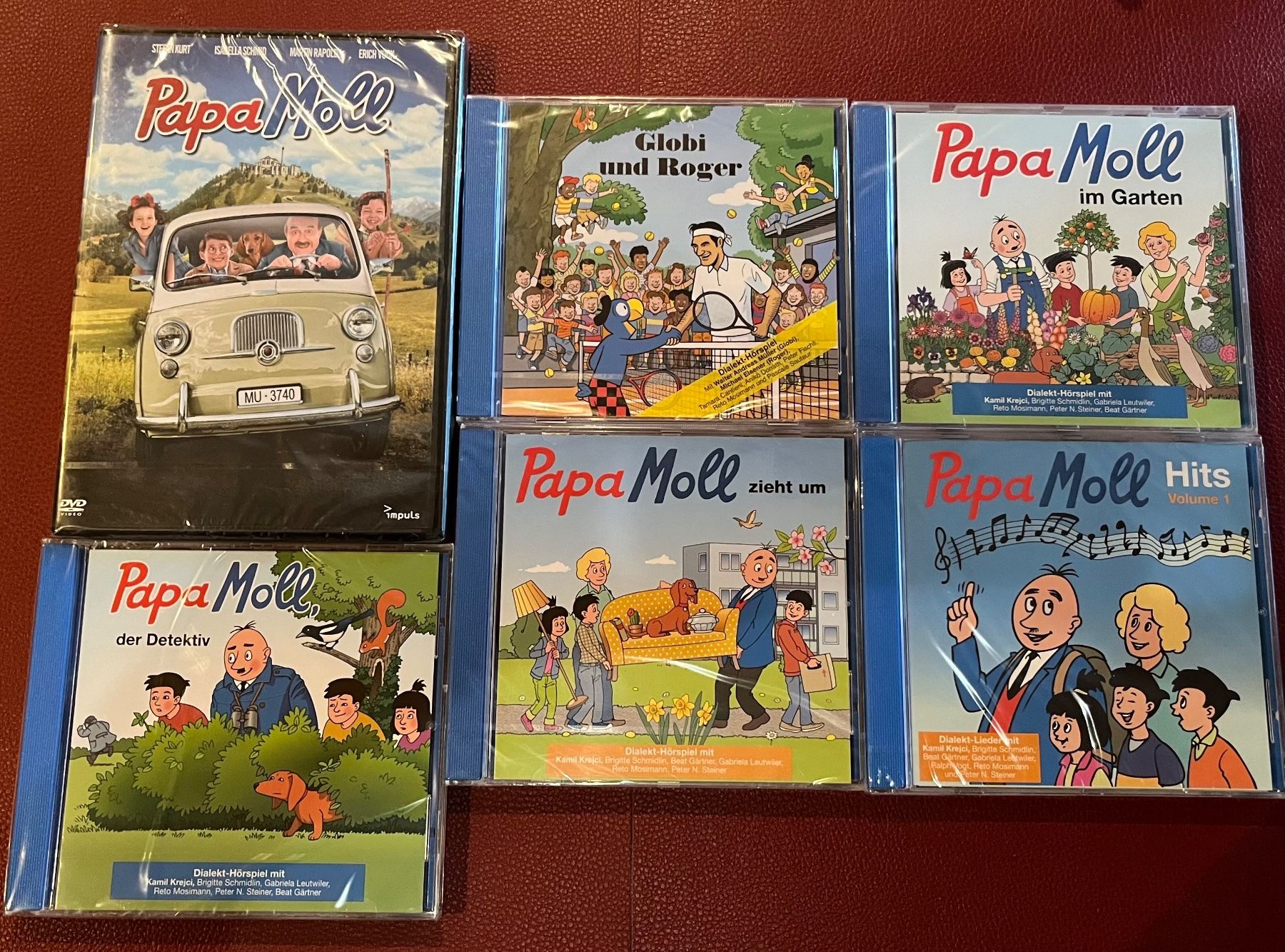 Papa Moll / Globi CD's NEU und OV Preis für alle zusammen (Neu und ...