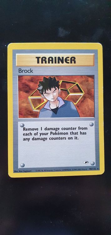 Pokemon Gym Heroes Brock Trainer Rare EN (Gebraucht) in für CHF 8 – mit ...