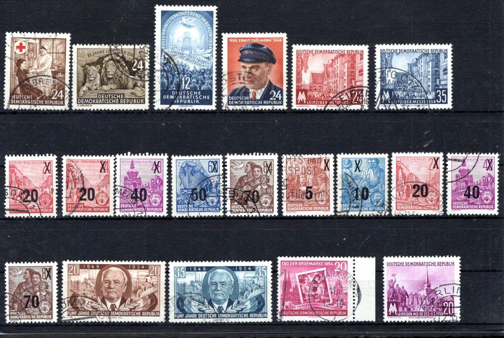 DDR o. St.Karte Lot 16 (Gebraucht) in Grellingen für CHF 1 – mit Lieferung auf Ricardo kaufen