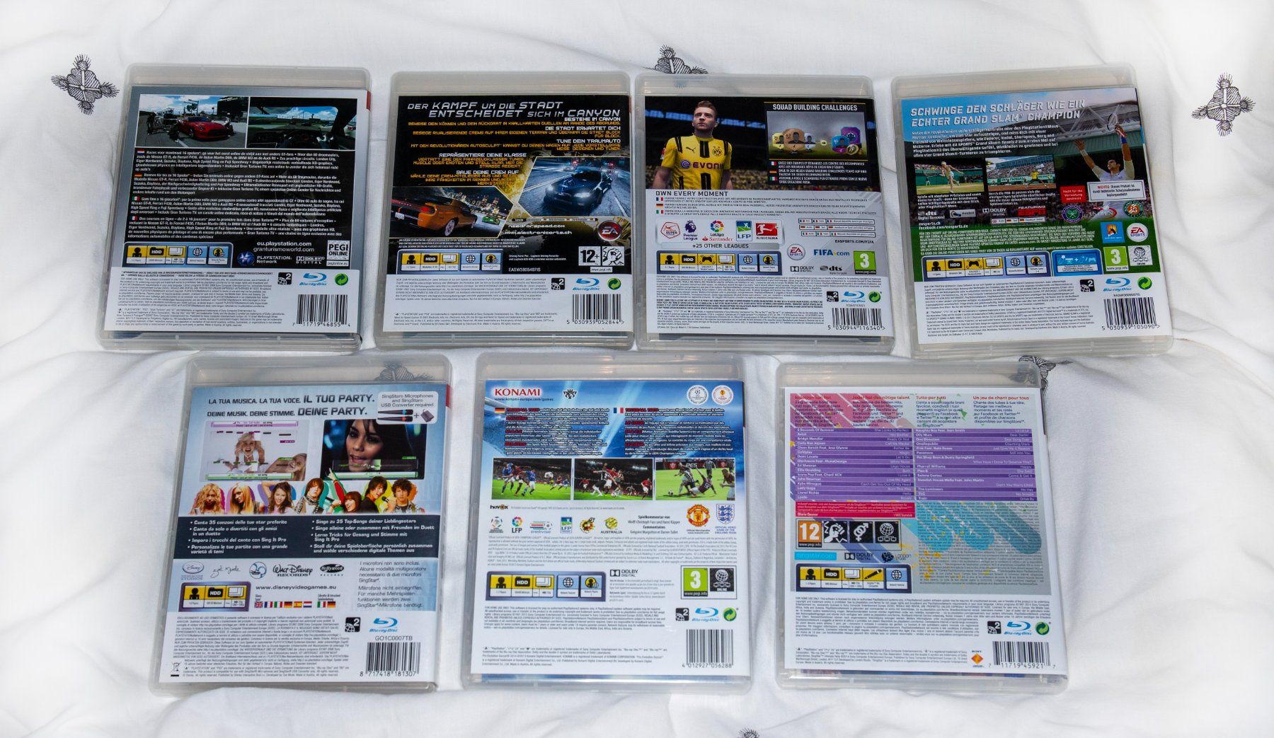 PlayStation 3 Spiele Paket (7 Stück) – diverse Titel (Gebraucht) in ...