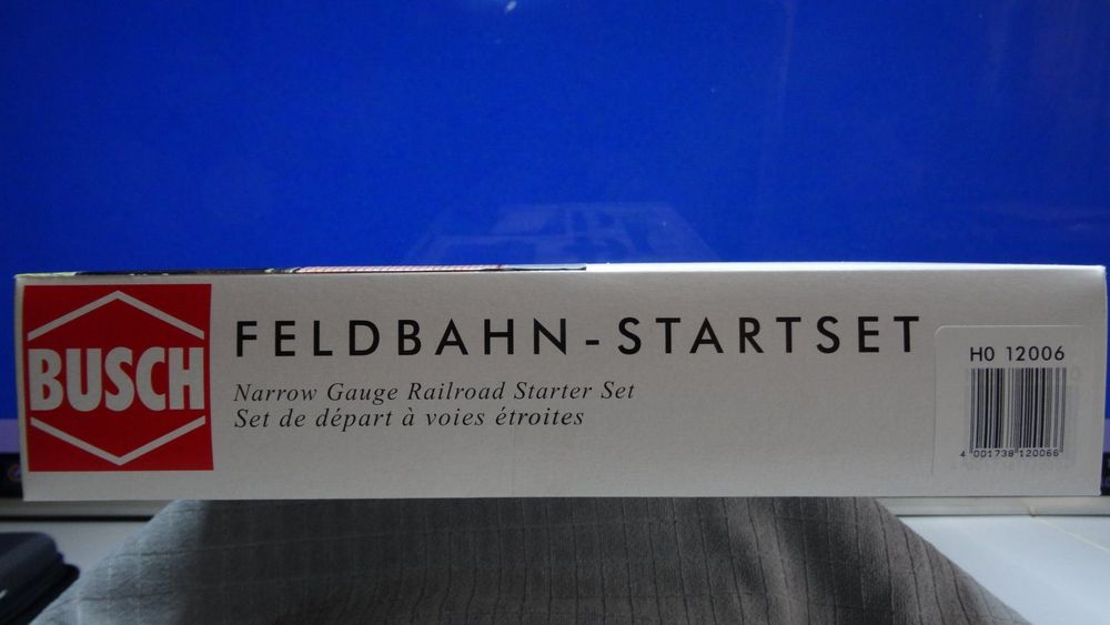 Busch 12006, Feldbahn - Startset, HOf (Neu und originalverpackt) in ...