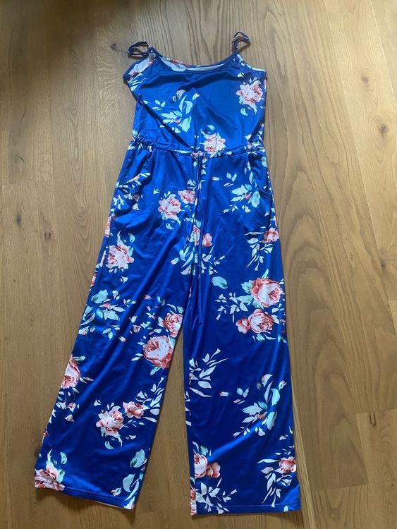 Blauer leichter Sommeroverall | Kaufen auf Ricardo