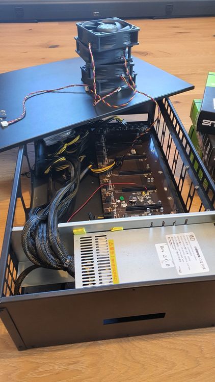 Mining Rig + 4x RTX 3060 12GB | Kaufen auf Ricardo