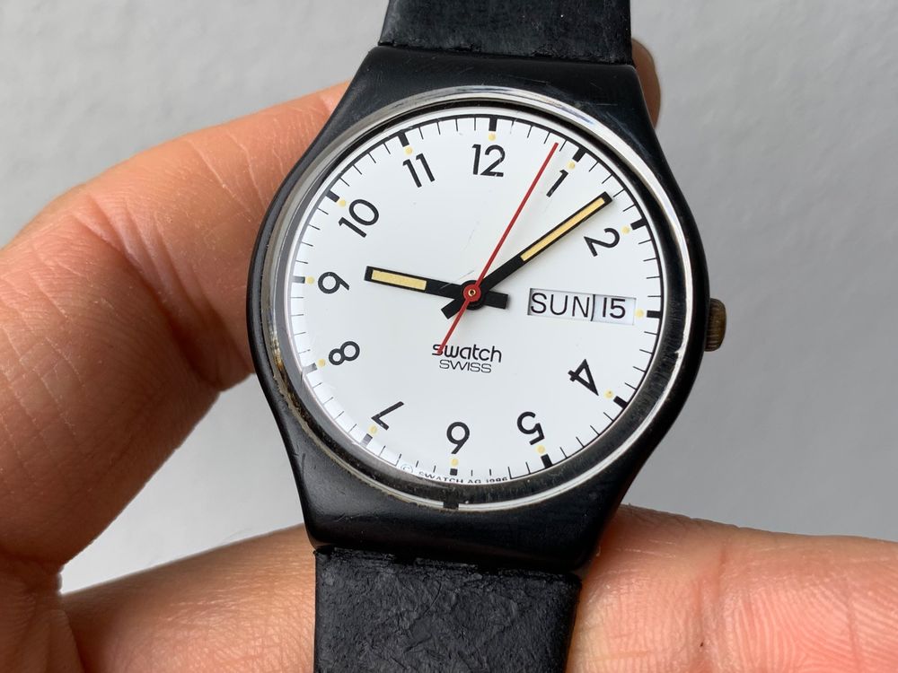SWATCH 1986 Vintage fonctionne (Gebraucht) in Biel/Bienne für CHF 4 ...