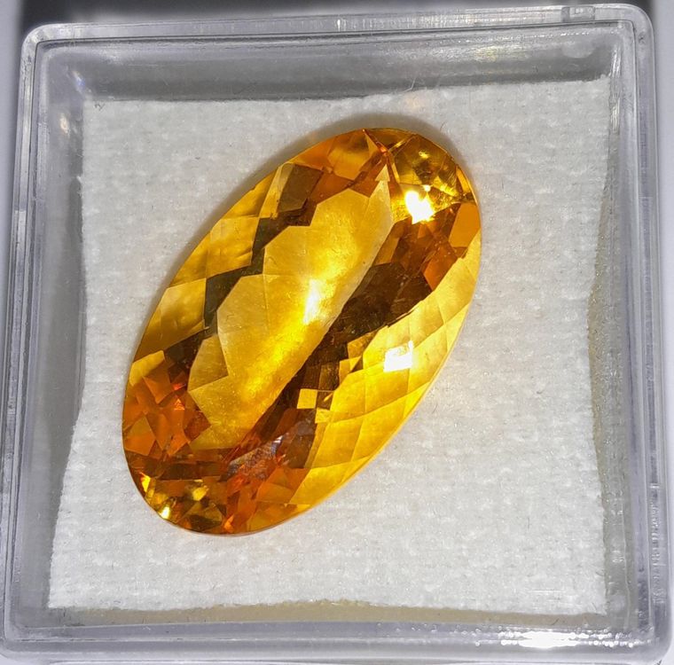 Citrine 16.76 ct - Valeur 285.- Fr. (Neu (gemäss Beschreibung)) in ...