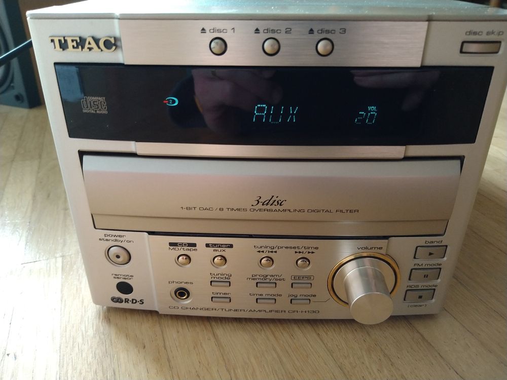 TEAC CR-H130 CD Changer/ Tuner/ Amplifier / LS-100U 90W (Gebraucht) in ...