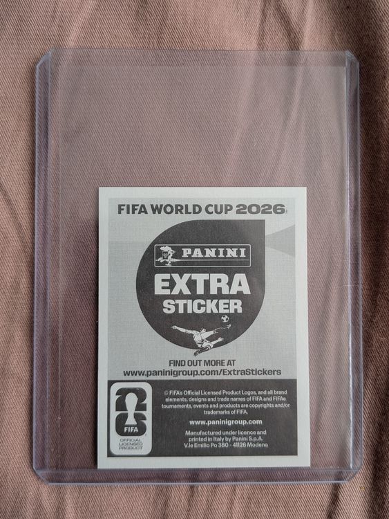 Panini WM 2026 Extra Sticker BRONZE Luis Diaz (Neu (gemäss Beschreibung ...