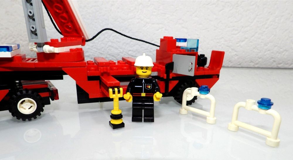 LEGO SYSTEM 6340 FEUERWEHR TRUCK MIT DREHLEITER | Kaufen auf Ricardo