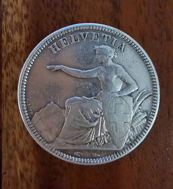 5 Franken 1850 A | Kaufen auf Ricardo