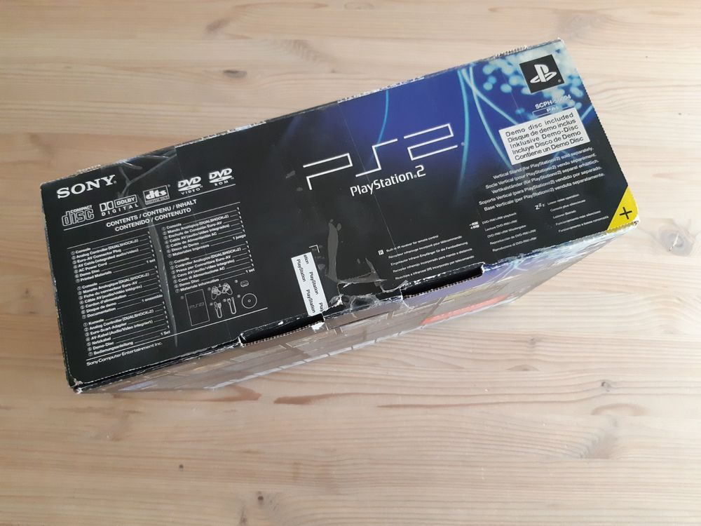 SONY Playstation 2 PS2 mit Zubehör + Originalverpackung OVP | Kaufen auf Ricardo