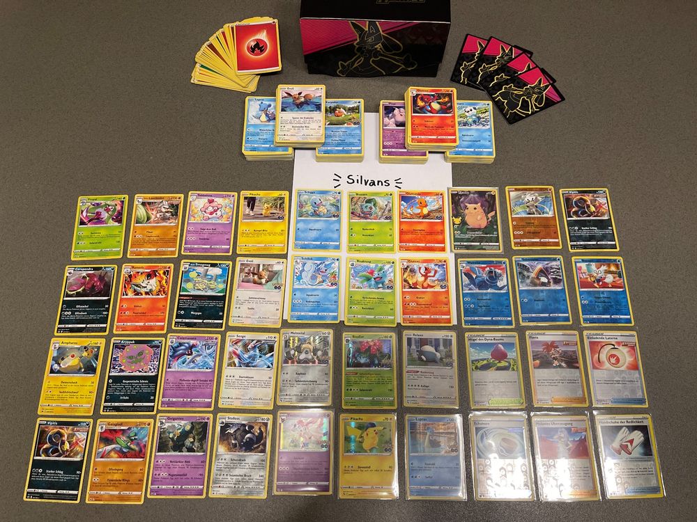 Pokemon 390 Karte XXL Set Deutsche Sammlung ink. GO Pikachu (Neu ...