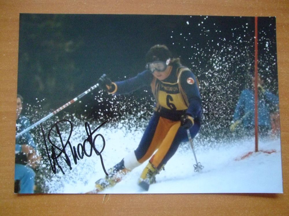 MARIA-THERES NADIG (CH) SKISTAR HANDSIGNIERT TOP (Gebraucht) in Schachen b. Reute für CHF 19 ...