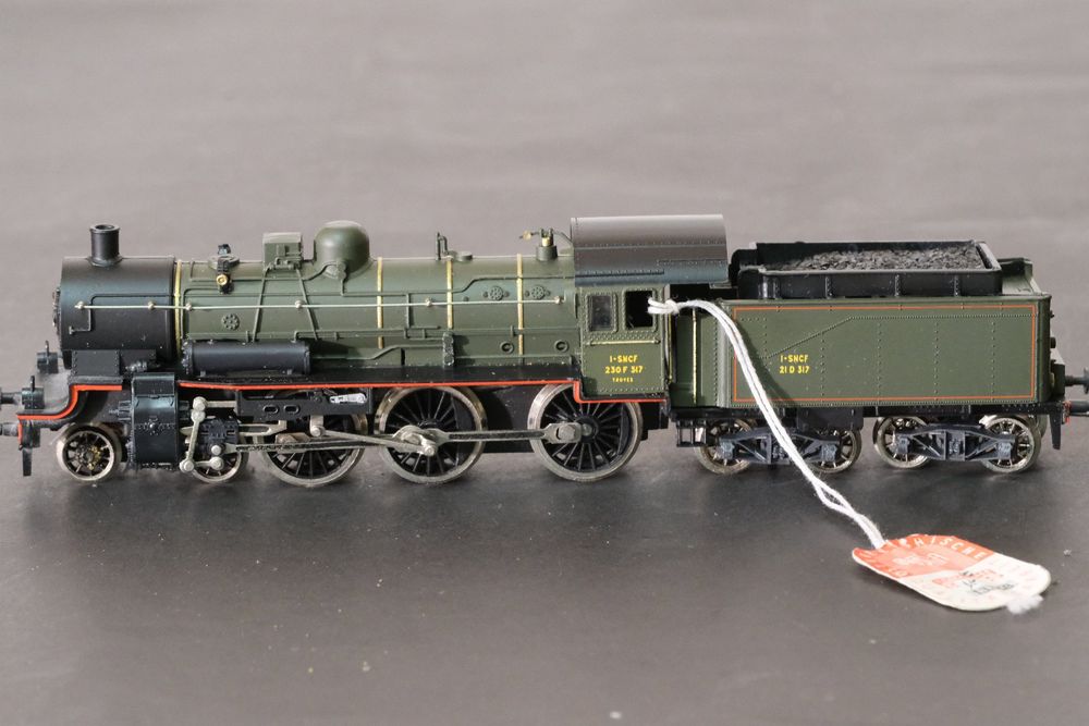 Liliput H0 DC D-Lok 230F317 der SNCF grün in OVP No. 10470 | Kaufen auf ...