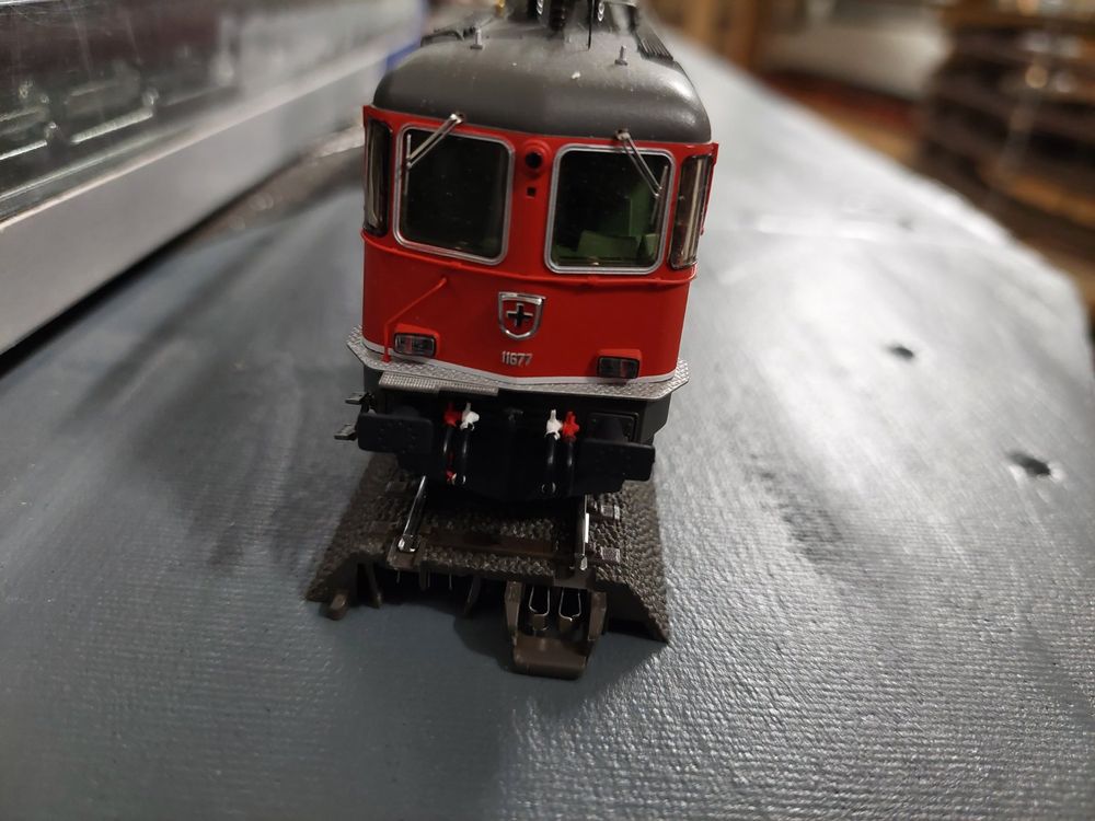 Roco 78599 Re 6/6 11677 h0 AC (Gebraucht) in Broc für CHF 226 – mit ...