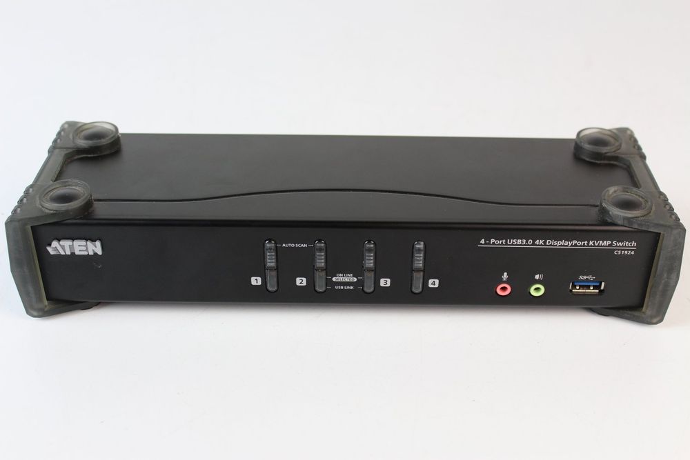 ATEN CS1924 4 Port USB 3.0 4K DisplayPort KVMP Switch | Kaufen auf Ricardo