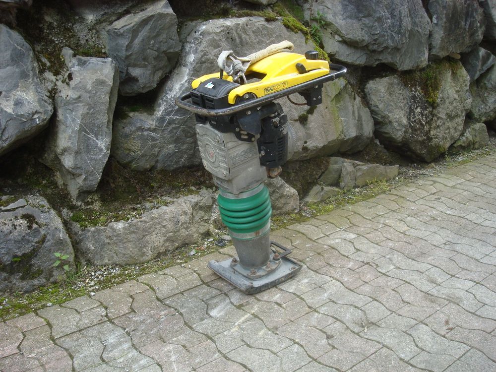 Wacker Grabenstampfer Stampfer Rüttelplatte Vibrostampfer (Defekt) in ...