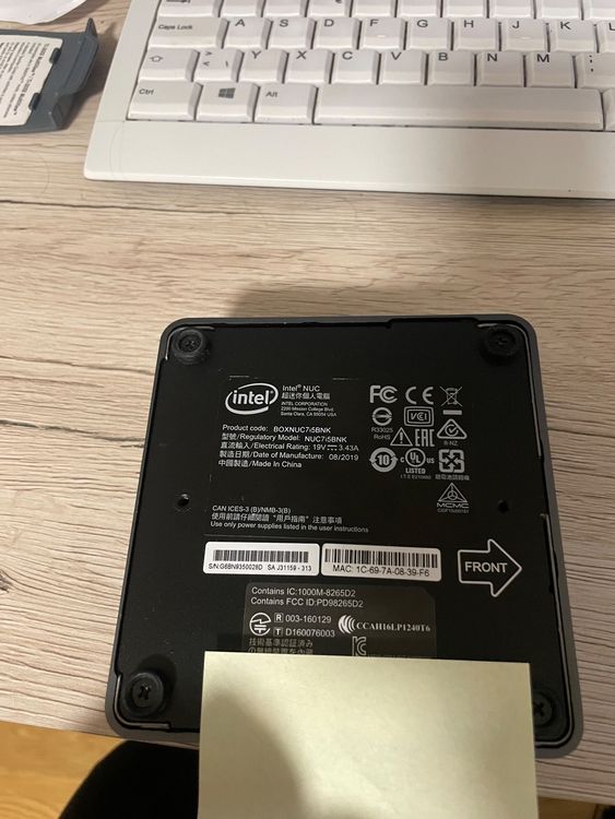 Intel Nuc i5 8GB RAM 256GB SSD | Kaufen auf Ricardo