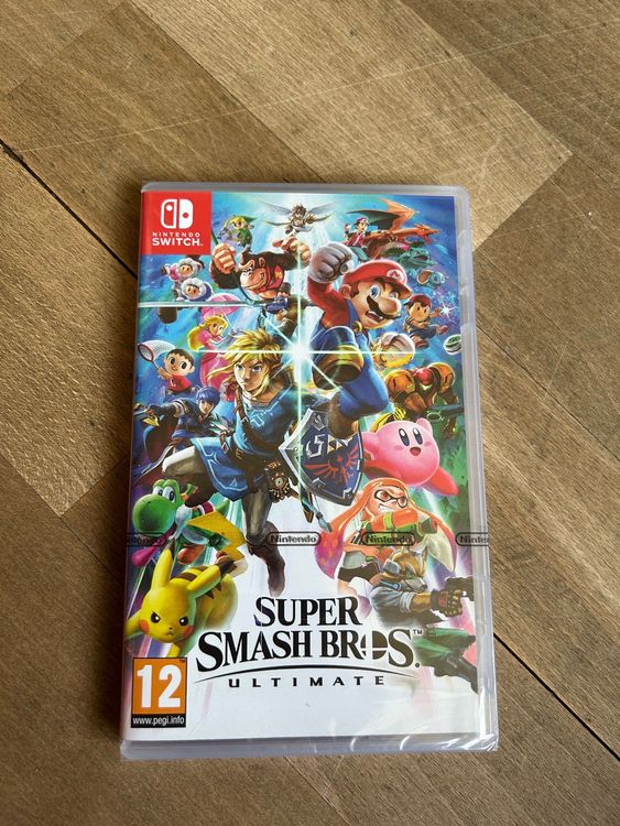 Switch Super Smash Bros Original verpackt (Neu und originalverpackt) in Zunzgen für CHF 40 – mit ...