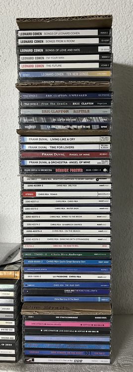 42 CD Bundle (Clapton, Cohen, Duval, Dire Straits, Rea) (Gebraucht) in ...