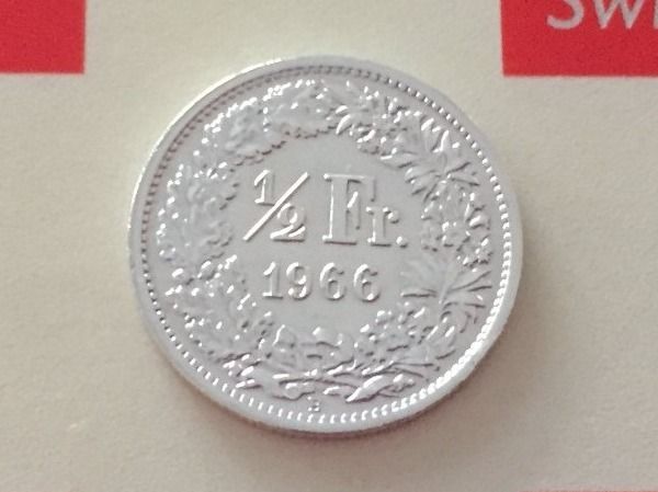 1/2 Franken 1966 vz (Gebraucht) in Elsau für CHF 1.6 – mit Lieferung auf Ricardo kaufen