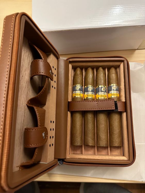 Etui Reishumidor mit Zigarren | Kaufen auf Ricardo