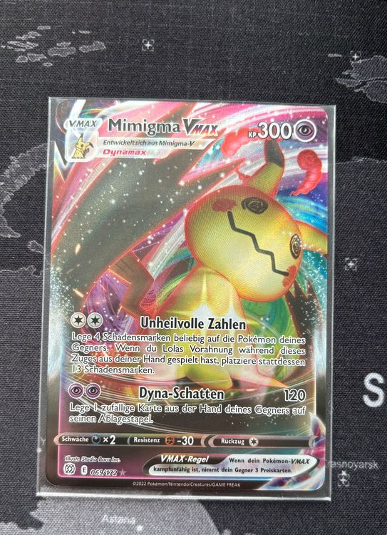 Pokemon Mimigma VMAX BRS 069/172 DE (Strahlende Sterne) | Kaufen auf Ricardo