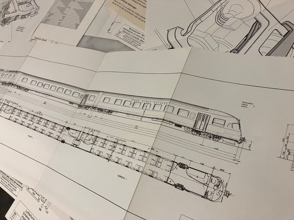 SBB/CFF/FFS : TEE II, RAe 1051-1055 / Jahr 1973 | Kaufen auf Ricardo