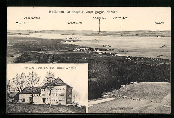 Rehetobel, Gasthaus zum Gupf, Blick gege | Kaufen auf Ricardo Rehetobel, Gasthaus zum Gupf, Blick gege | Kaufen auf Ricardo