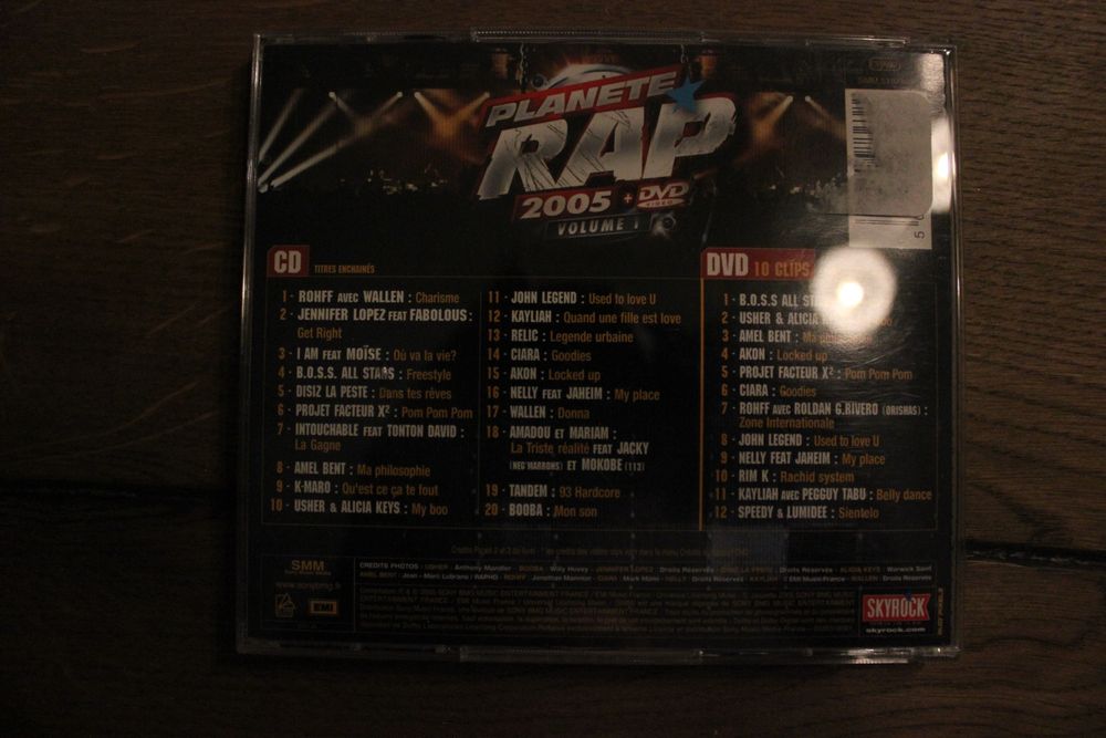 Planète Rap 2005, Volume 1/ CD + DVD (234) (Neu und originalverpackt ...