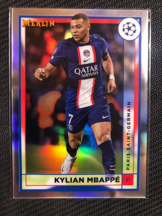 Topps Merlin Chrome Kylian Mbappé Refractor (Gebraucht) in Wangenried ...