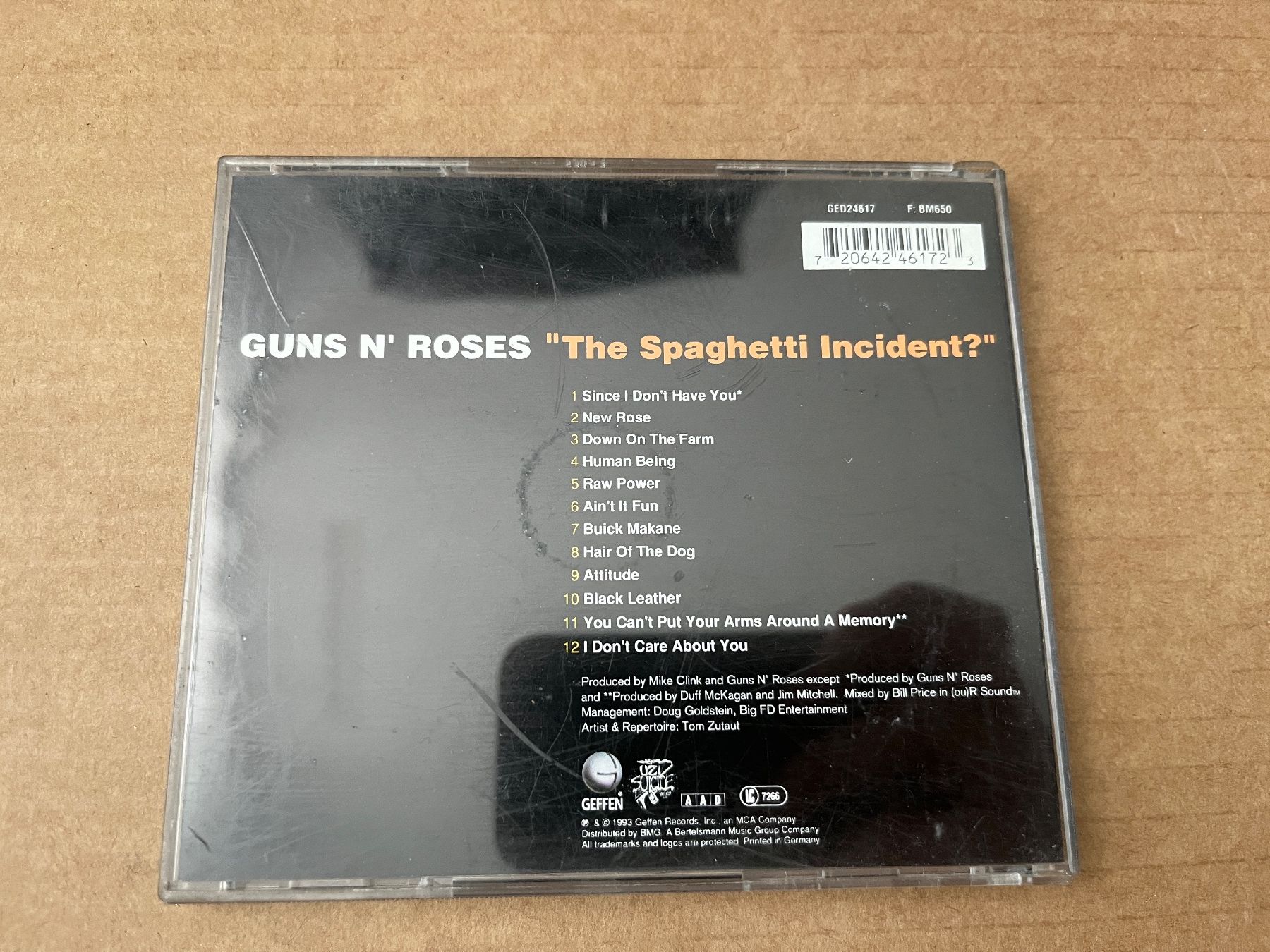 Guns N' Roses - "The Spaghetti Incident?" CD 💿 (Gebraucht) in Sierre ...
