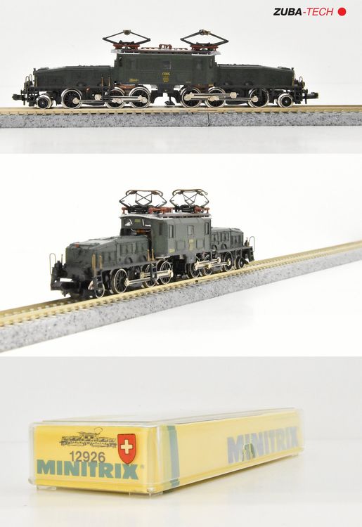 Minitrix 12926 Be 6/8 III der SBB, Spur N Analog, mit OVP (Gebraucht ...