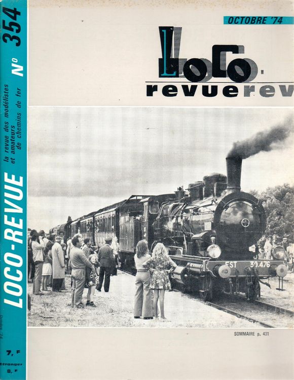 Loco Revue N° 354 - Octobre 1974 | Kaufen auf Ricardo